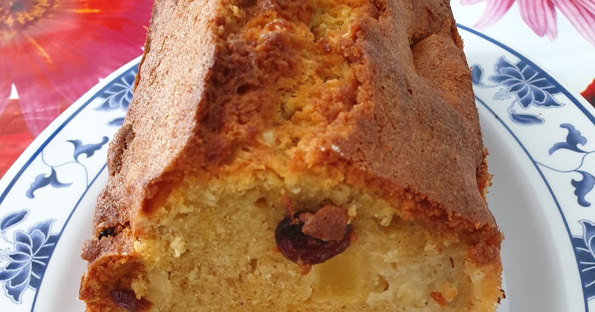 FloViCook: Cake aux pommes-raisins à la cannelle et calvados