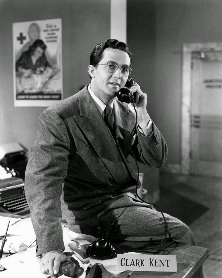 Bespectacled Birthdays: Kirk Alyn (from Superman), c.1948