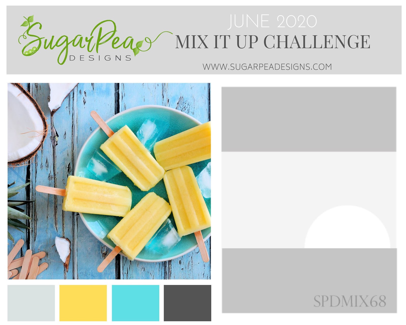 Kara Lynne's Card Designs: SugarPea Designs June Mix-It-Up Challenge #68