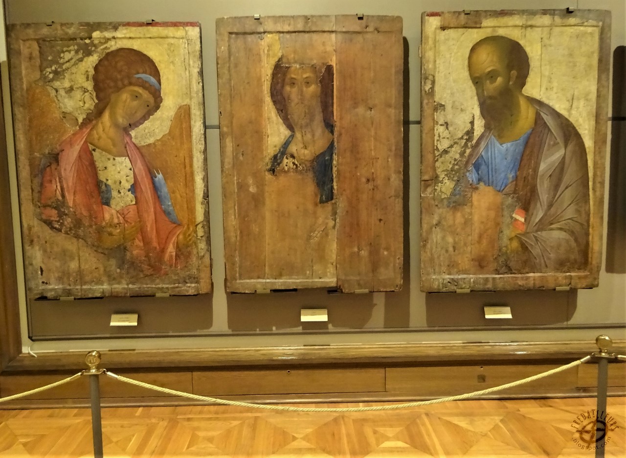 Fred ailleurs: Moscou : les icônes de la Galerie Tretyakov