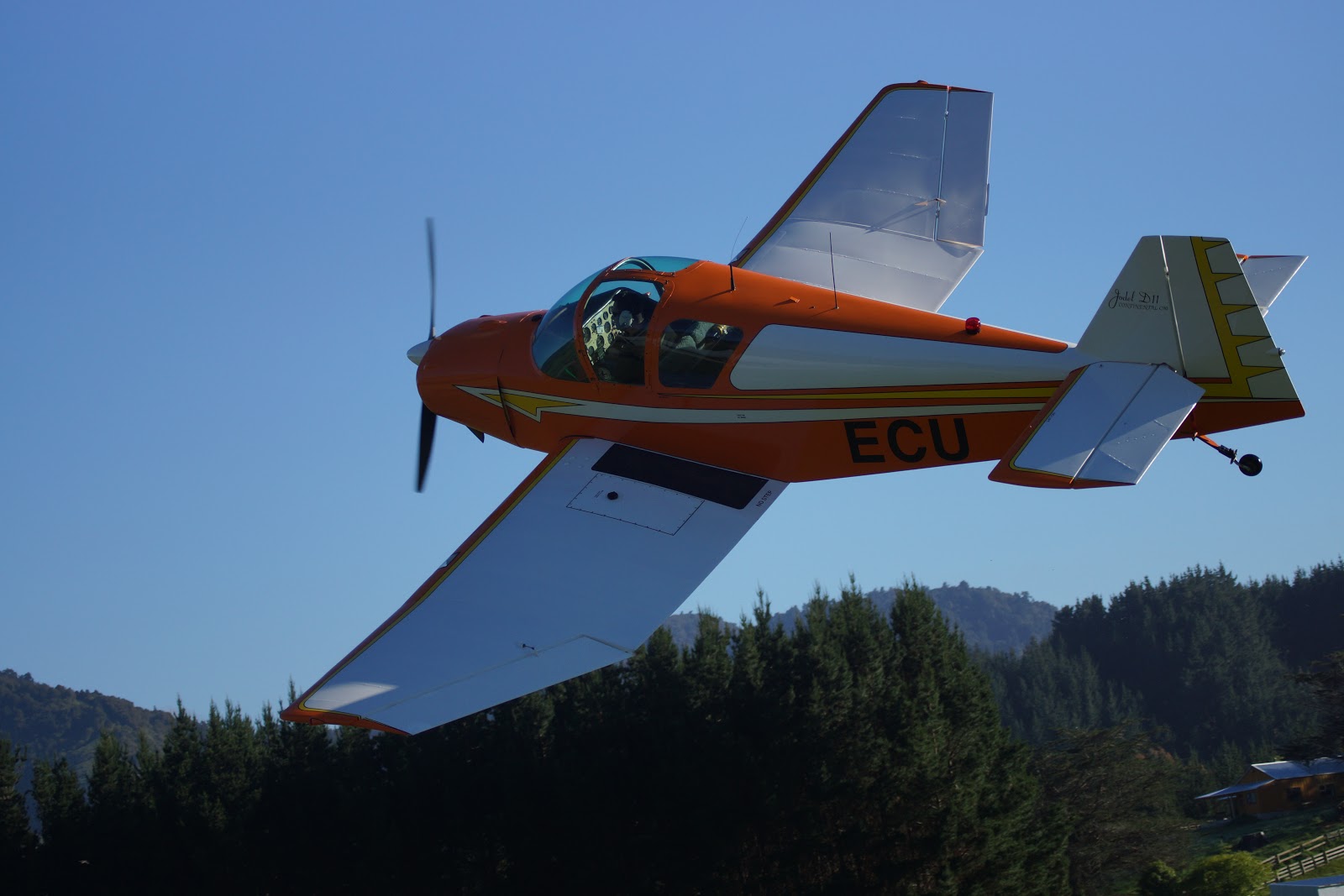 NZ Civil Aircraft: Jodel D 11 ZK-ECU