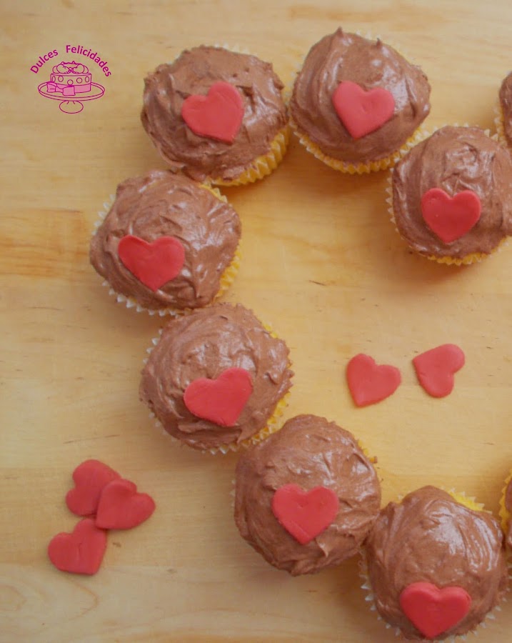 Cupcakes de limón y chocolate para San Valentín | Cocina