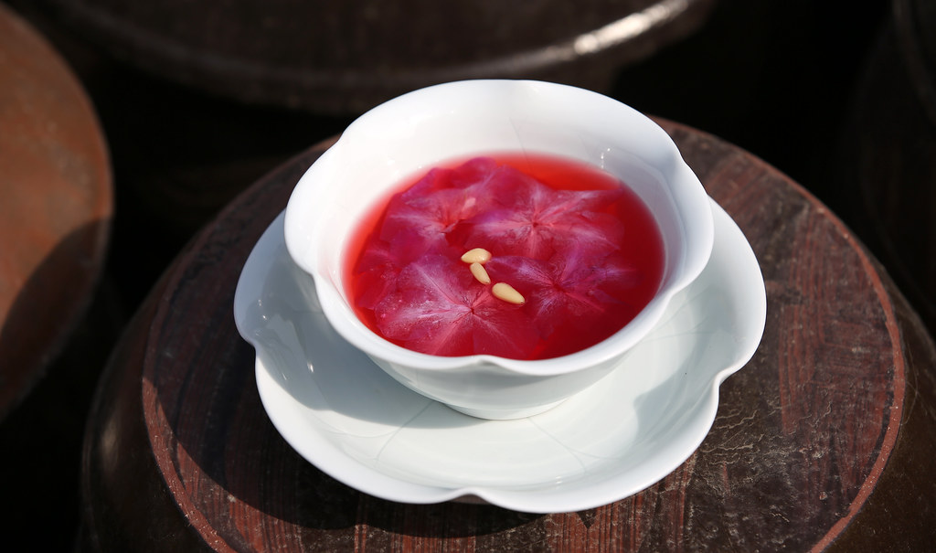 [Food] Hwachae (Fruit Punch, 화채) ~ peacebreeze