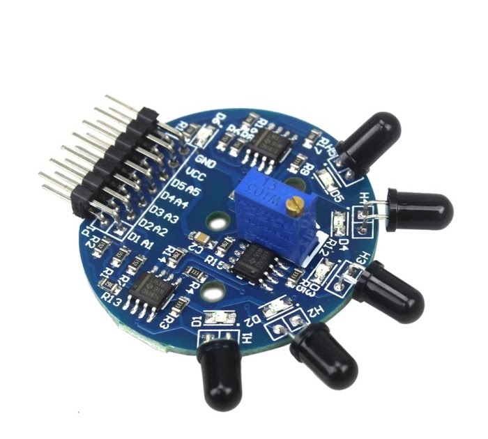 Flame Sensor Api 5 Channel - Aksesoris Komputer Lampung