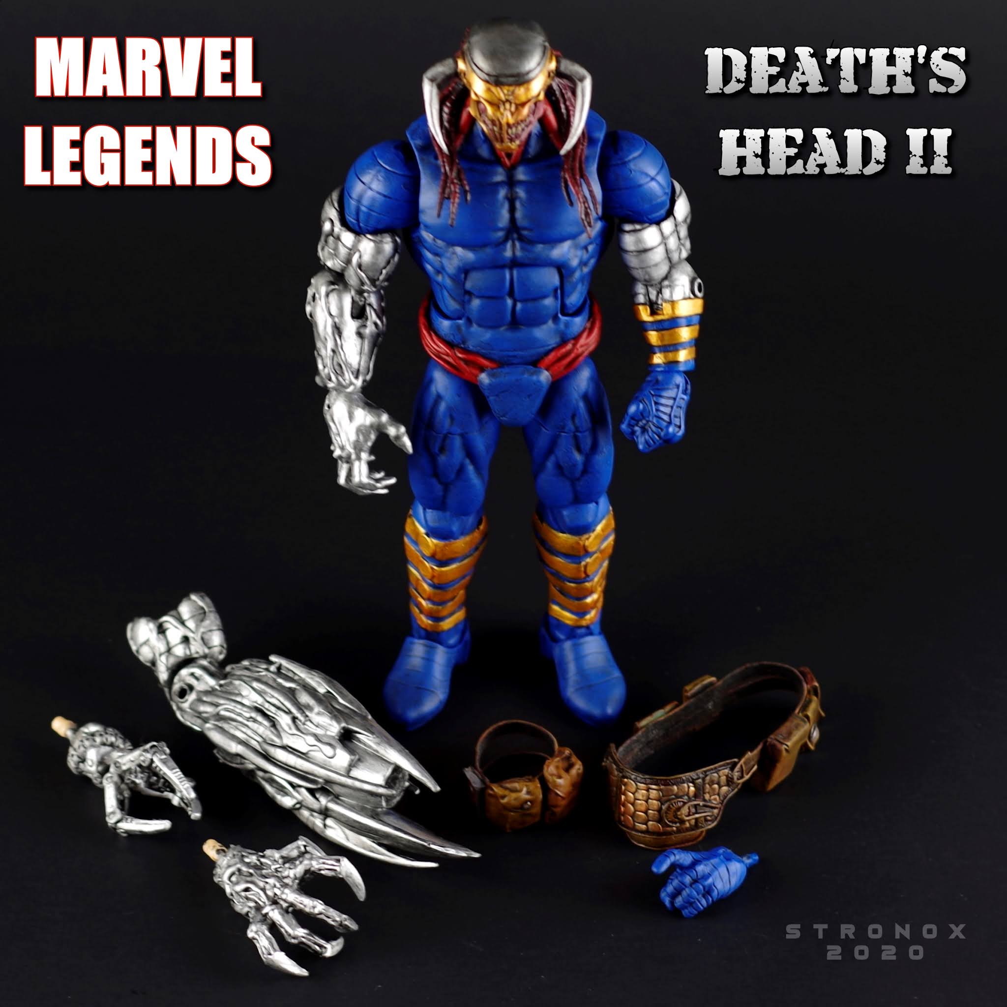 Stronox Custom Figures: Marvel Legends: Death's Head II