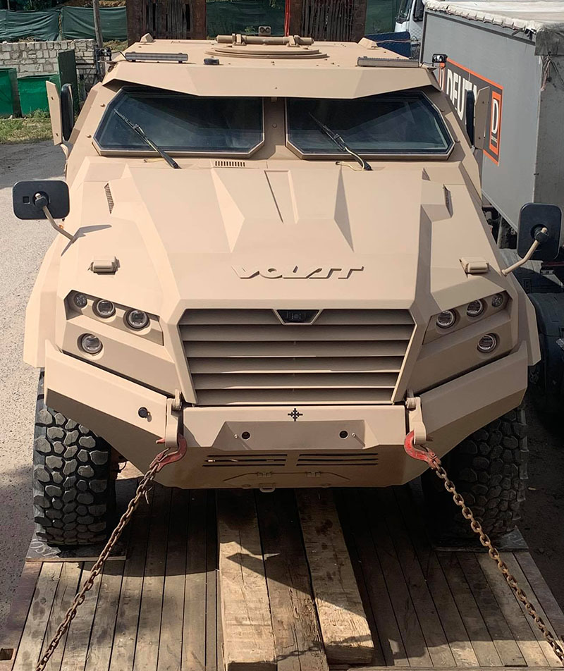The Dead District: VOLAT (MZKT-490101) armoured vehicle at "Army-2020"
