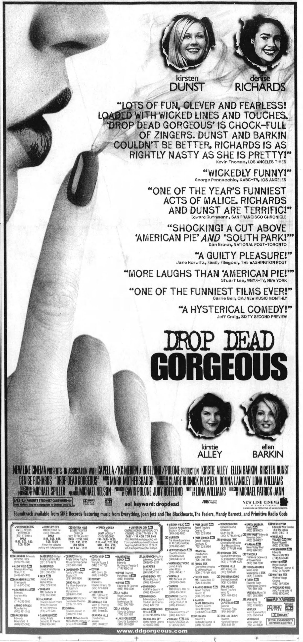 Happyotter: DROP DEAD GORGEOUS (1999)