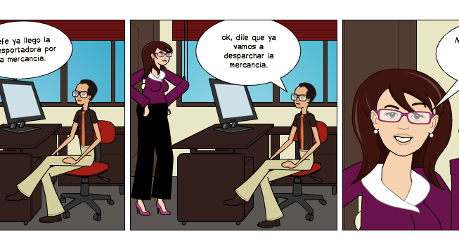 HISTORIETA O CÓMIC SOBRE LA LOGÍSTICA.