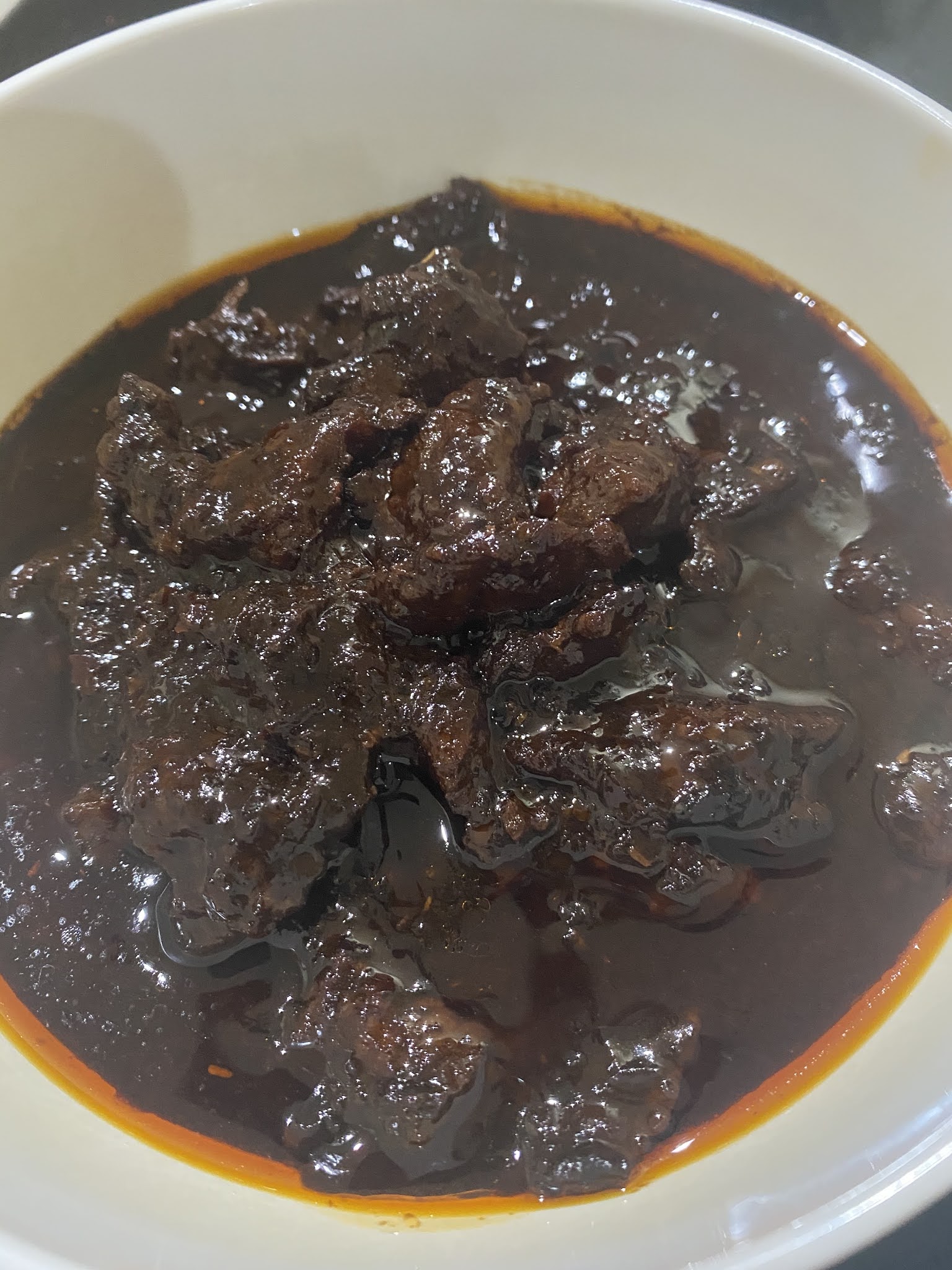 Teringin Daging Masak Hitam