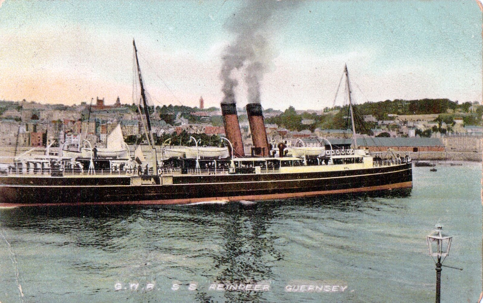 Channel Island Ships and Ferries: SS Reindeer
