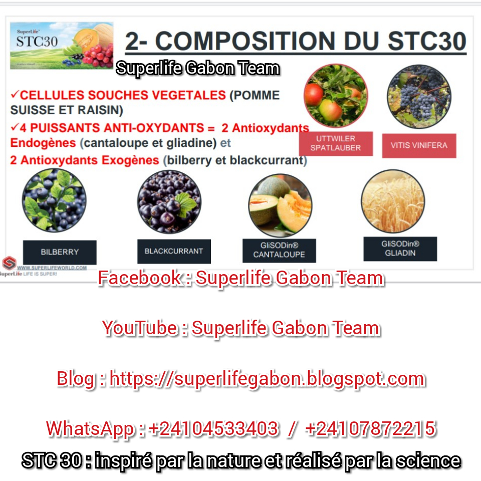De quoi est composé STC 30