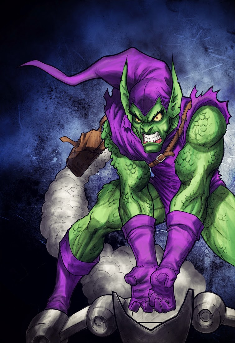Blogando Metal: HQ: Duende Verde, o psicótico inimigo do Aranha.