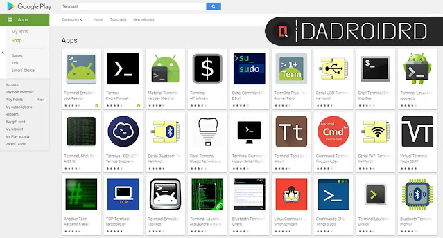 Cara menjalankan CMD / Terminal di Smartphone Android | DADROIDRD
