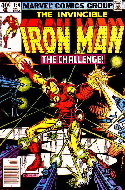 Marvel Comics of the 1980s: 1980 - Anatomy of a cover - Iron Man #134