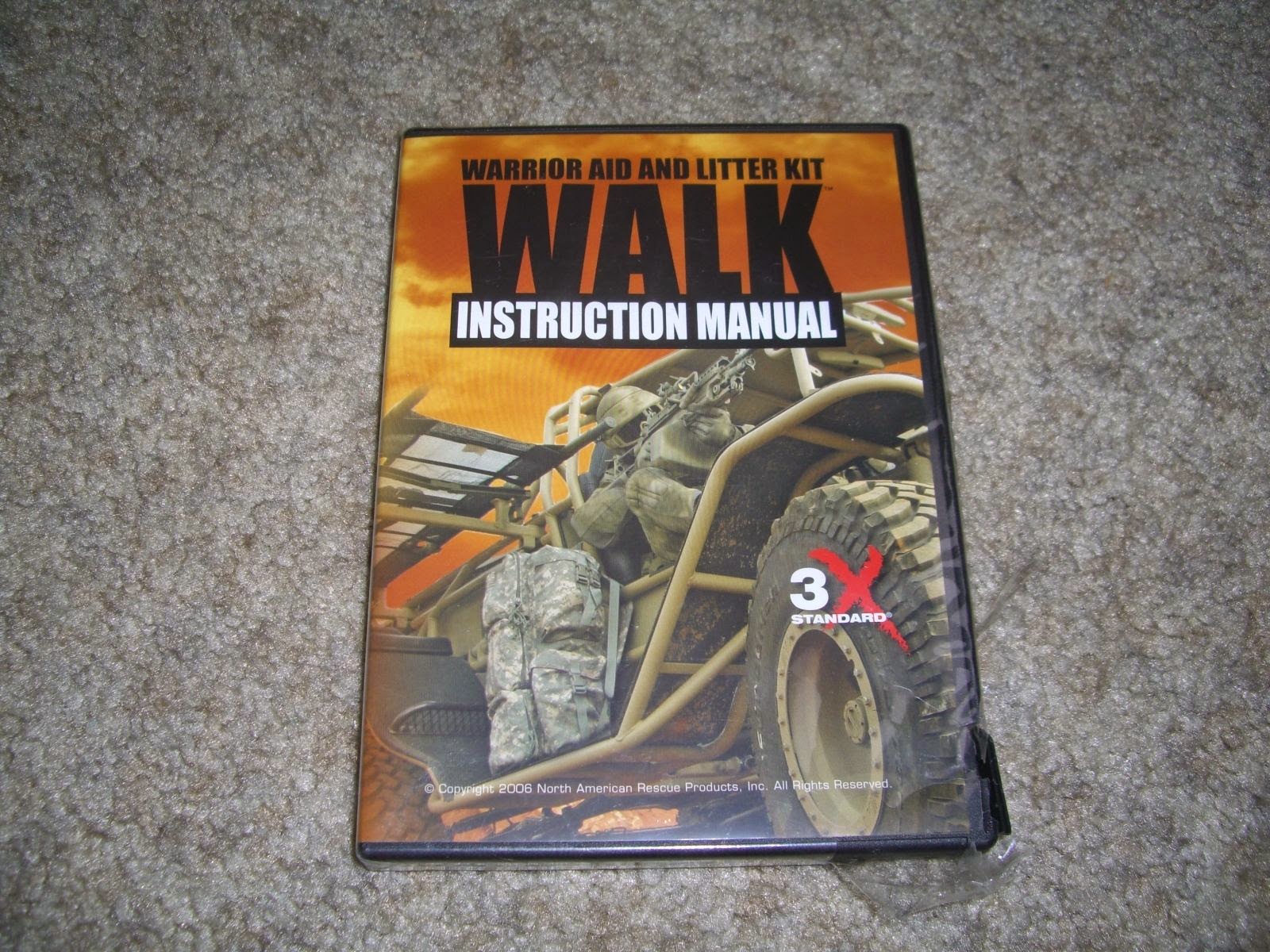 Webbingbabel: US Army North American Rescue Warrior Aid & Litter Kit (WALK)