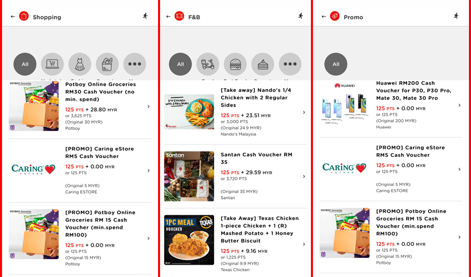 BIG忠诚计划推出全新手机APP，让BIG会员以BIG积分兑换各种餐点或商品优惠券！