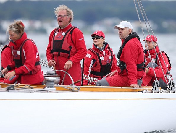 Princess Mary at 'Baltic Sea Challenge' in Skovshoved