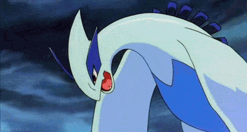 AKI GIFS: Gifs animados Lugia (Pokémon)