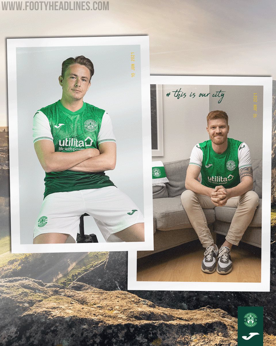 Hibernian FC 21-22 Home & Away Kits Released - Footy Headlines