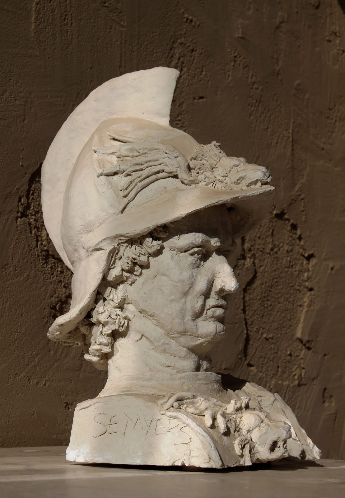 The Other Oeuvre: Renaissance Condottiere - Sculpture by Sarah Myers