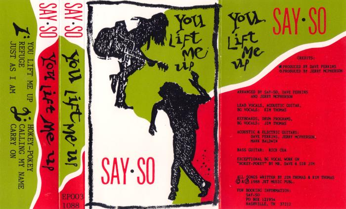Say So You Lift Me Up 1988 Music Times Seven say-so-you-lift-me-up-1988-music-times-seven