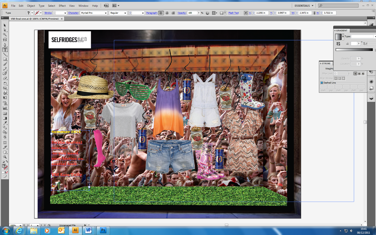 VM spring/summer 2012: My 2D Window Display