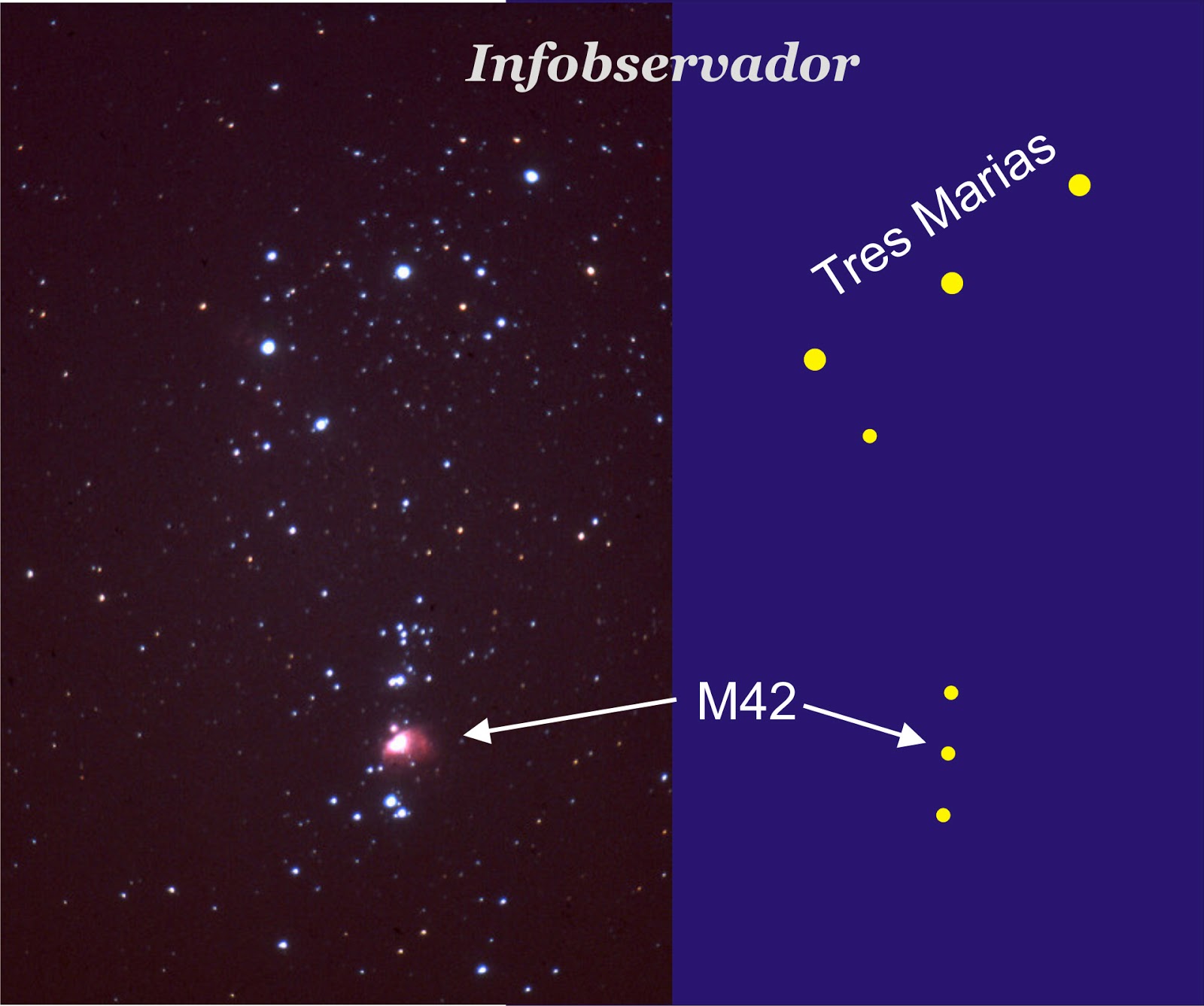 Infobservador: La nebulosa de Orion en detalle