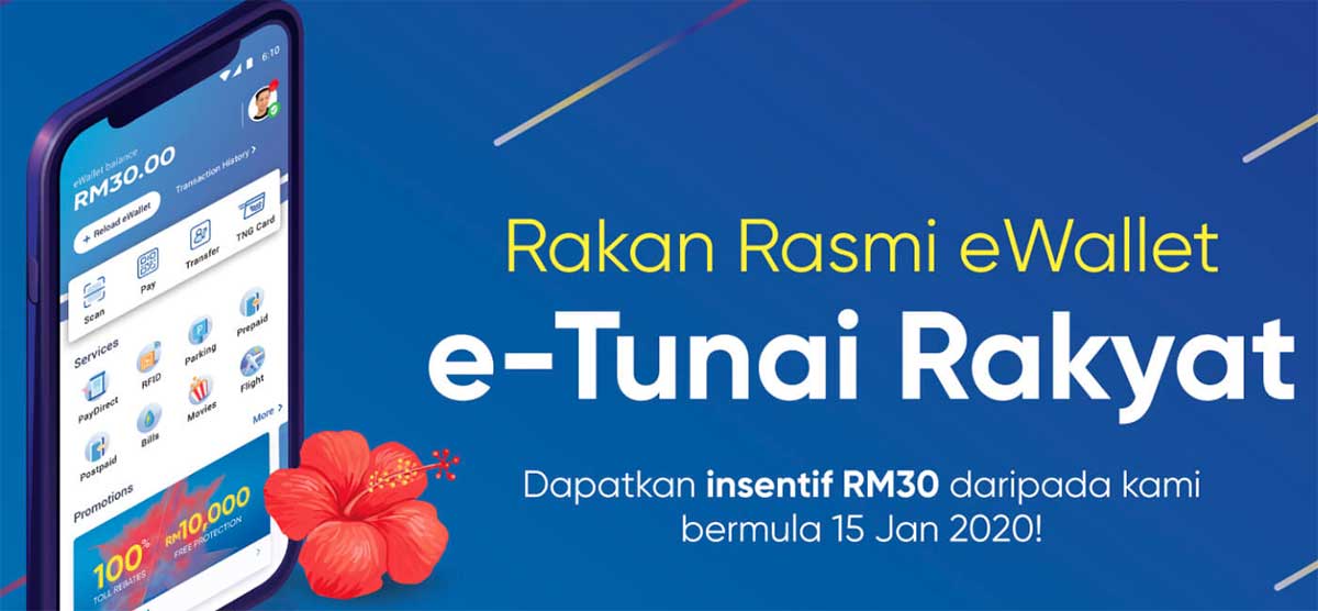 e-Tunai Rakyat Boleh Ditebus Bermula 15 Jan 2020