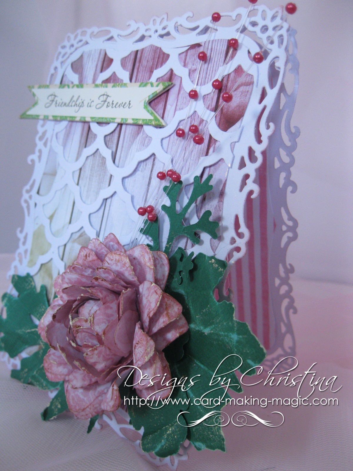Flowers, Ribbons and Pearls: Spellbinders Flowers ...
