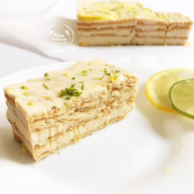 Poesía Culinaria . Sabores de Nati: Postre de limón y galletas, un ...