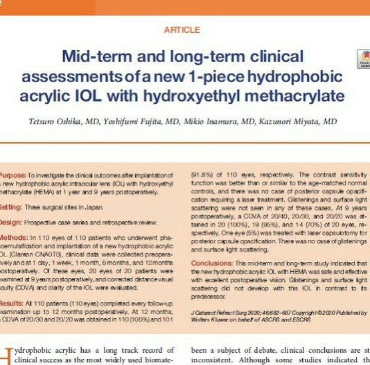 IOL Clareon CNA0T0 - Oftalmo Evolution