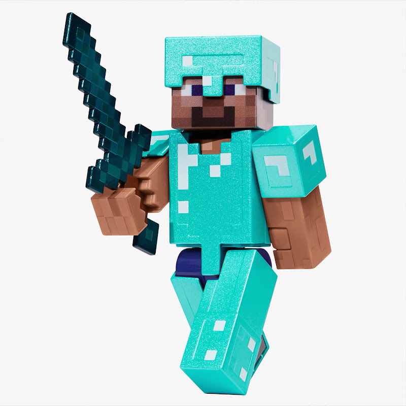Minecraft Steve? Diamond Level Figure | Minecraft Merch