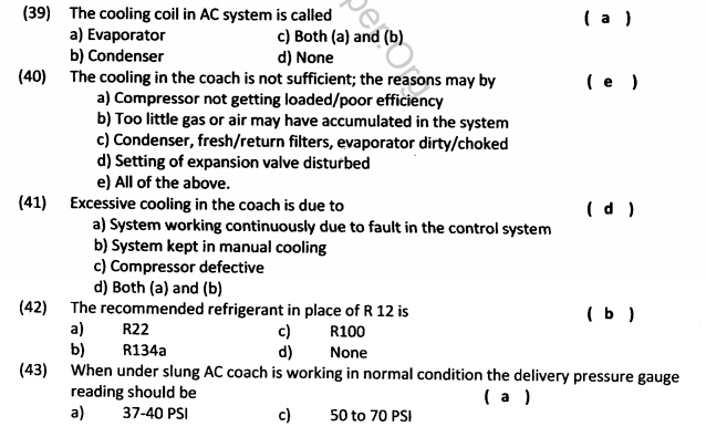 INDIAN RAILWAY QUESTION BANK: Railway Questions Bank ₩-Technical Grade ...