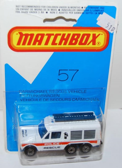 DieCast Chile: Matchbox Range Rover Carmichael Commando (TACR2)