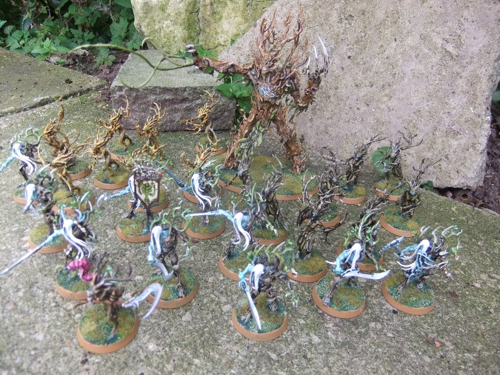SHADOWKINGS: AOS Sylvaneth army painted