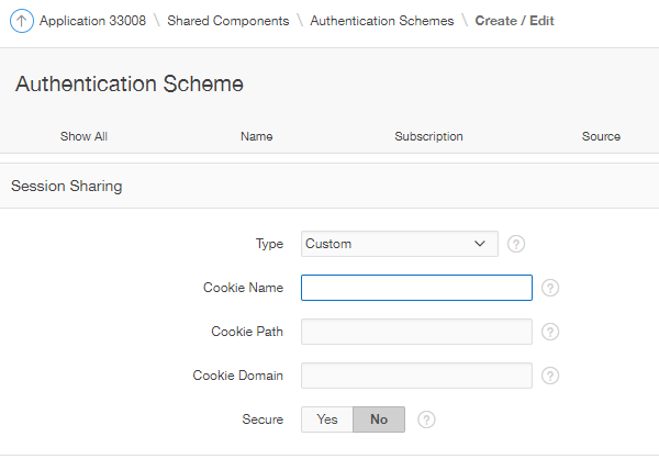 Grassroots Oracle Shared Authentication Across Multiple Apex Applications