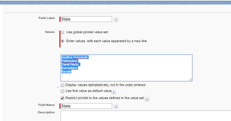 Picklist Field in Salesforce & Field Dependencies in Salesforce ...