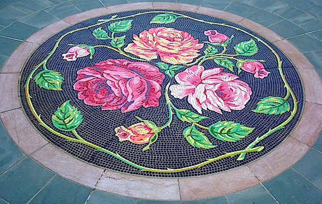 History, Los Angeles County: Pasadena Roses Mosaic