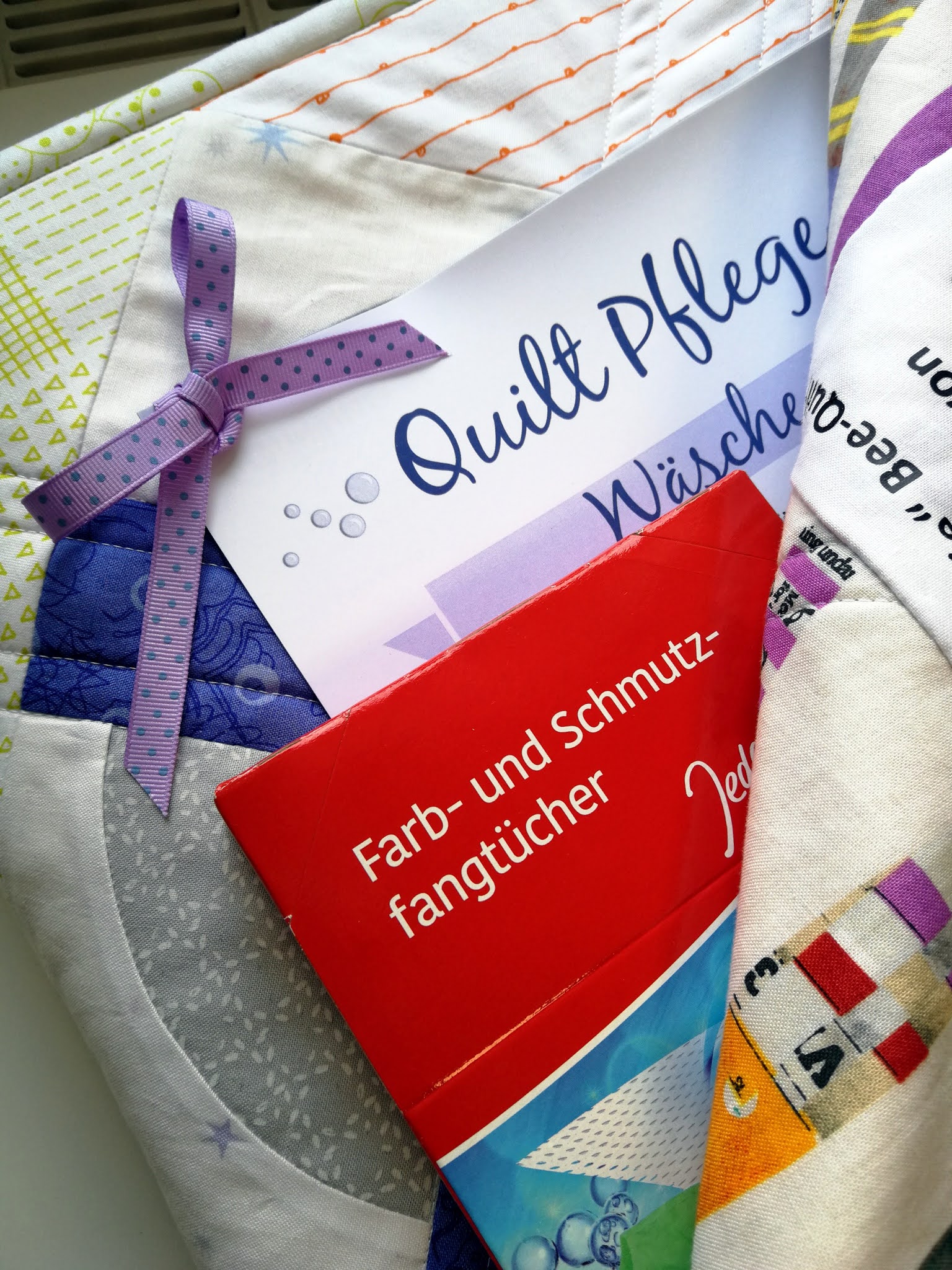 Gifting Quilts + Washing Instructions Free Download | Campbell Soup Diary