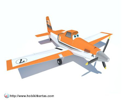 Planes - Dusty Crophopper Papercraft | Papercraft Paradise ...