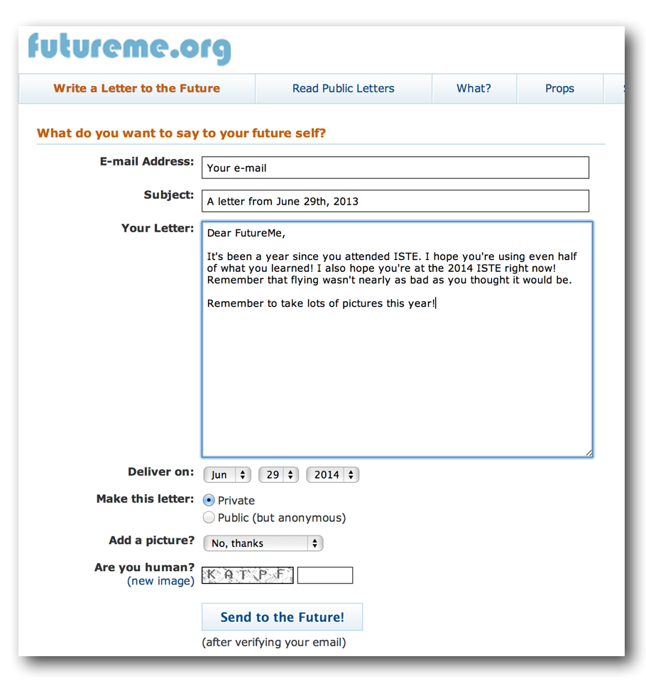 Future Me - Sunny Days in Second Grade