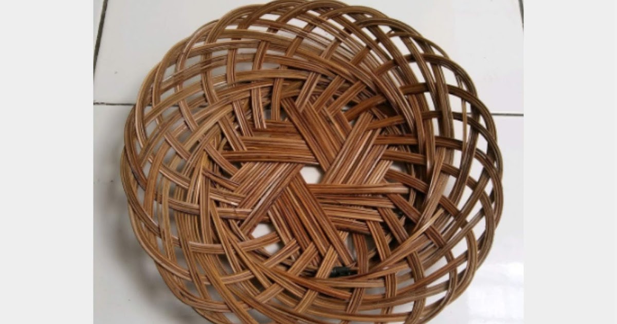 [KREATIF] CARA MEMBUAT PIRING ROTAN - hiromedia foundation