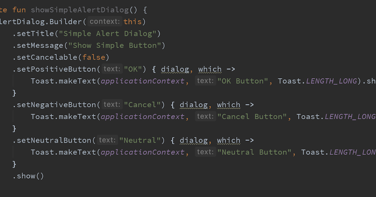 AlertDialog Kotlin Custom View AlertDialog Kotlin Custom View