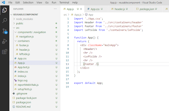 How To Reuse React Components Across Projects Online Tutorial For Javascript Reactjs Html