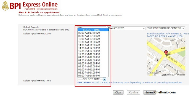 BPI Express Online Services That Can Save You Time ~ Cheftonio's Blog