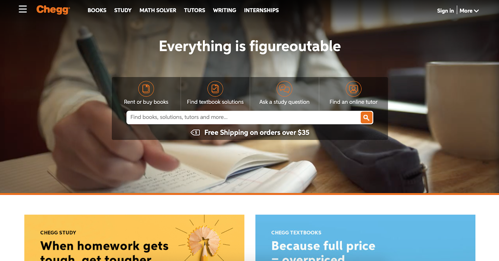 Amazon, Chegg, BarnesandNoble - 3 Best Textbook Rental Sites for ...