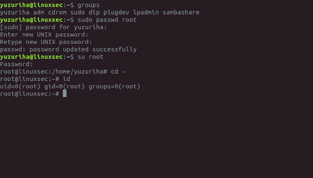 Cara Mengganti Password Root di Ubuntu Linux - LinuxSec Cara Mengganti Password Root di Ubuntu Linux - LinuxSec