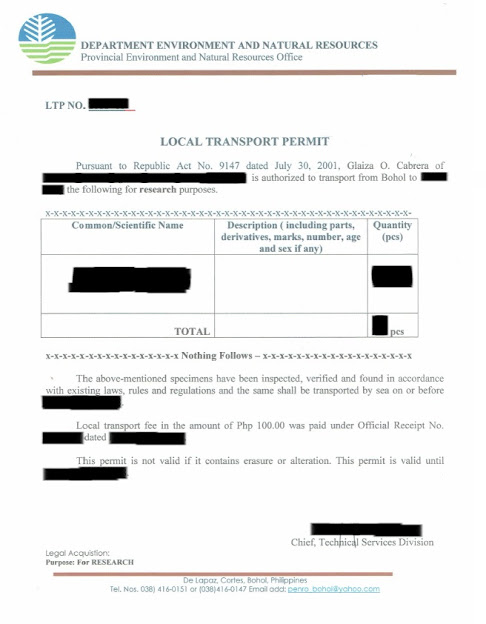 How to conduct wildlife research in the Philippines