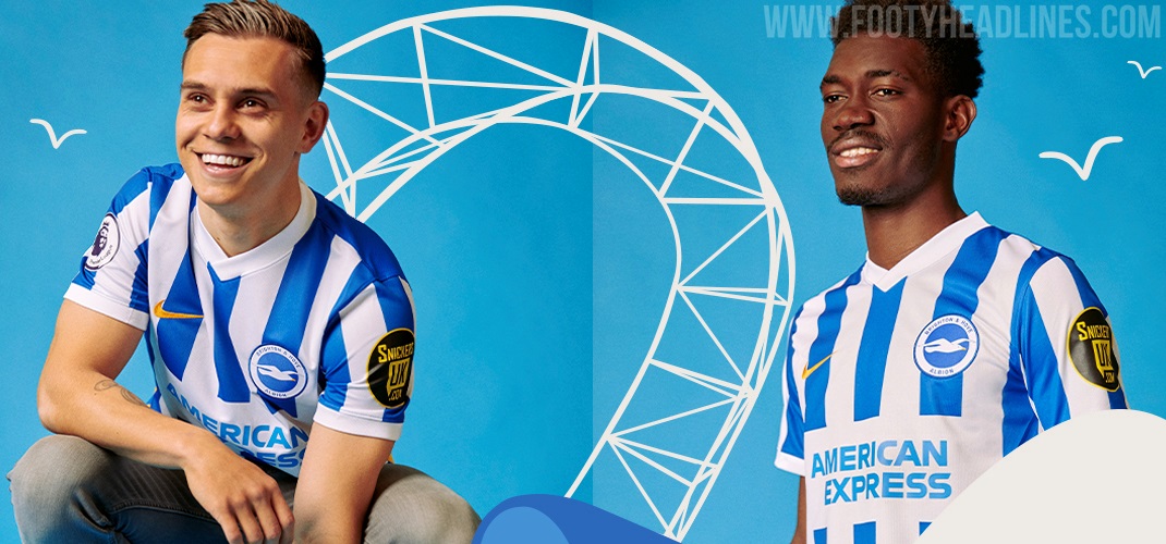 Brighton & Hove Albion 21-22 Home Kit Released - Footy Headlines Brighton & Hove Albion 21-22 Home Kit Released - Footy Headlines