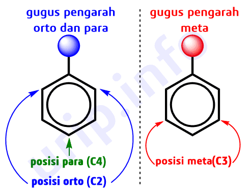 Gugus Pengarah Orto, Meta, Para (Reaksi Substitusi Aromatik ...